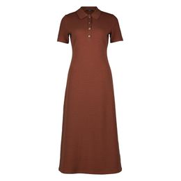 Zero Strickkleid mit Polokragen Damen Gr&ouml;&szlig;e 44 cappuccino Winterkleid