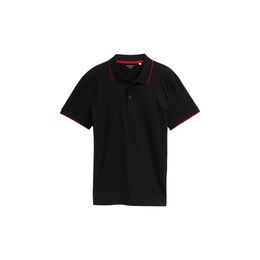 Tom Tailor Poloshirt Herren Gr&ouml;&szlig;e S blutrot / schwarz