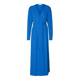 Selected Kleid 'Ludwika' Damen Gr&ouml;&szlig;e 42 blau Winterkleid