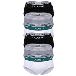 Lacoste Slip Herren Gr&ouml;&szlig;e M grau / tanne / schwarz / wei&szlig;