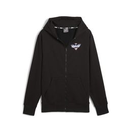 Puma Zip-Up Hoodie 'Iridescent Hornets' male Black size XXXL