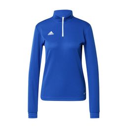 adidas Performance Sportsweatshirt 'Entrada 22' Damen Gr&ouml;&szlig;e XL royalblau / wei&szlig;