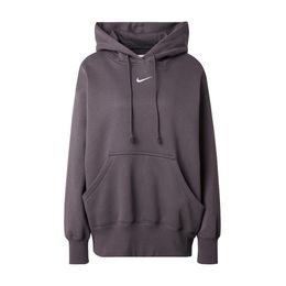Nike Sportswear Sweatshirt 'Phoenix Fleece' Damen Gr&ouml;&szlig;e L grau / wei&szlig;