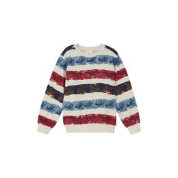 s.Oliver Sweatshirt Jungen Gr&ouml;&szlig;e 140 blau / braun / rot / wei&szlig;