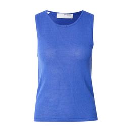 Selected Knitted Top 'SLFMOON' female Blue size XS