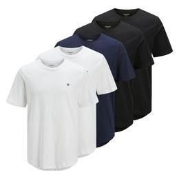 Jack & Jones Premium T-Shirt Herren Gr&ouml;&szlig;e XL blau / schwarz / wei&szlig;