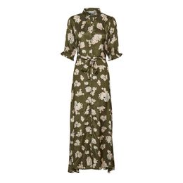 Kaffe Kleid 'Velana' Damen Gr&ouml;&szlig;e 34 opal / oliv / puder / wei&szlig; Winterkleid