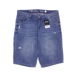 s.Oliver Shorts Damen Größe M Second Hand blau