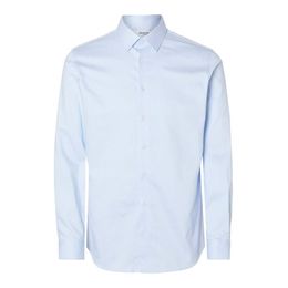 Selected Button Up Shirt male Blue size S
