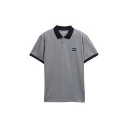 Tom Tailor Poloshirt Herren Gr&ouml;&szlig;e L grau / schwarz