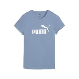 Puma Performance Shirt 'Ess Metallic No. 1' female Blue size XXXL