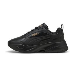 Puma Sneaker 'Cassia 2.0' Damen Größe 40.5 gold / schwarz