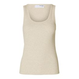 Selected Top 'SLFANNA' Damen Gr&ouml;&szlig;e M beige