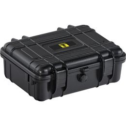 Schaumstoff-Universalkoffer, 2,1 l, Außen-LxBxH 225 x 180 x 85 mm, schwarz kaiserkraft