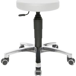 Topstar Drehhocker TEC 70, Bezug Kunstleder, weiß
