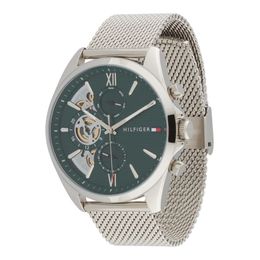 Tommy Hilfiger Analog Watch 'BAKER' male Silver size One Size
