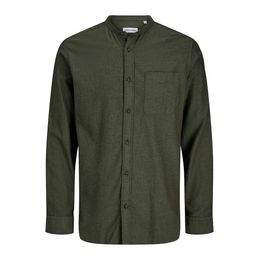 Jack & Jones JACK & JONES Hemd 'JJEBAND' Herren Gr&ouml;&szlig;e XL dunkelgr&uuml;n
