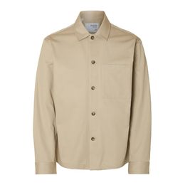 Selected Between-Season Jacket 'SLHTATE' male Beige size S