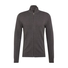 Selected Knit Cardigan 'Berg' male Grey size XXL