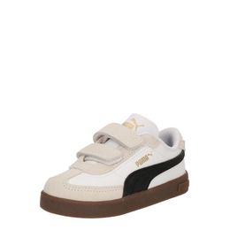 Puma Sneaker 'Club II Era V' Jungen Größe 26 beige / gold / schwarz / weiß
