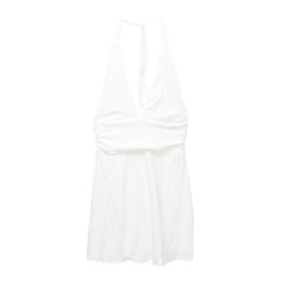 Pull&Bear Pull&Bear Kleid Damen Gr&ouml;&szlig;e 42 wei&szlig;