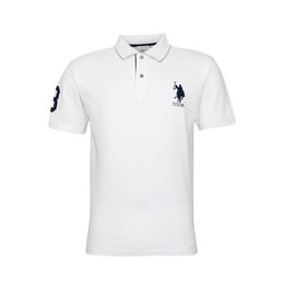 U.S. Polo Assn. Shirt Herren Gr&ouml;&szlig;e M marine / wei&szlig;