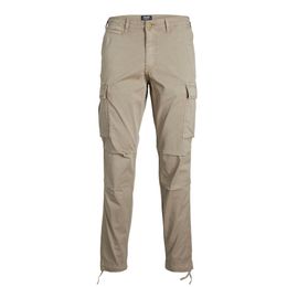 Jack & Jones Jack & Jones Cargo Pants 'Ace Tucker' male Beige size 33