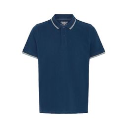 Blend Poloshirt Herren Gr&ouml;&szlig;e S blau / himmelblau / braun