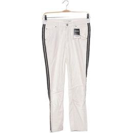 Oui Stoffhose Damen Größe M Second Hand weiß