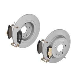 ATE Bremsensatz, Scheibenbremse hinten rechts links voll 268mm für VAUXHALL OPEL CHEVROLET 13411383 569072 542040 1420-23067
