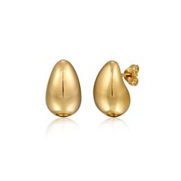 Elli Ohrringe 925 Sterling Silber Tropfen in Gold | Gr.: onesize