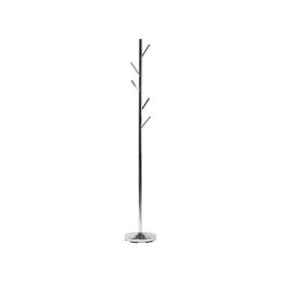 Beliani Kleiderständer ALLEN in Silber - (W) 28 x (H) 170 x (L) 28 cm | Gr.: onesize