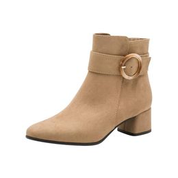 Marco Tozzi Stiefelette in beige | Gr.: 36