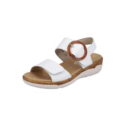 Remonte Komfort Sandalen in Wei&szlig; | Gr.: 38