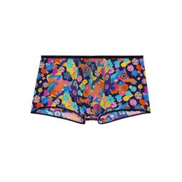 HOM Boxershort 1er Pack in Blau/Gelb/Pink | Gr.: L