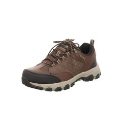 Skechers Schnürschuh in braun | Gr.: 45