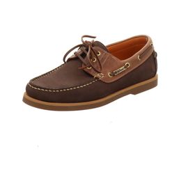 Floris van Bommel Slipper in dunkelbraun | Gr.: 43