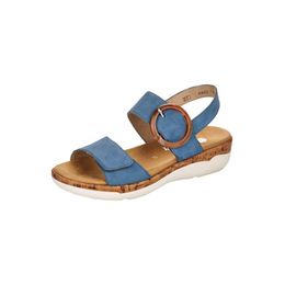 Remonte Komfort Sandalen in Blau | Gr.: 36