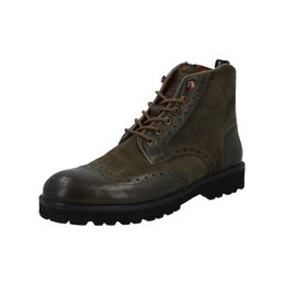 Marc Shoes Schn&uuml;rstiefel Nathan 31 in oliv | Gr.: 42