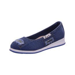 Anna Ros Slipper in blau | Gr.: 37
