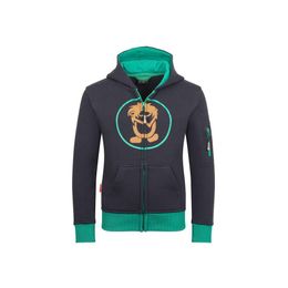 Trollkids Sweatjacke "Sortland" in Schwarz | Gr.: 116