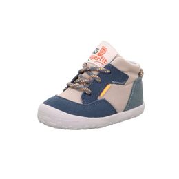 Superfit Barfu&szlig;schuh FLUMMI in Blau/Beige | Gr.: 22