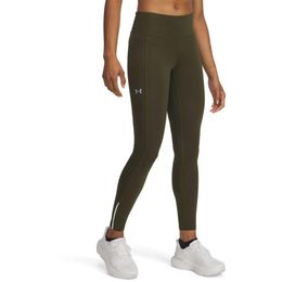 Under Armour Leggings "Launch Tights" in Grün | Gr.: L