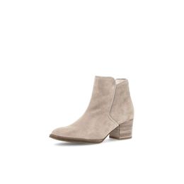 Gabor Comfort Elegante Stiefeletten in beige | Gr.: 42,5