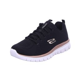 Skechers Schnürhalbschuh in schwarz | Gr.: 41