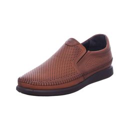 T.Sokolski Slipper Gelocht in braun | Gr.: 47