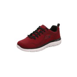 Skechers Schnürschuh in rot | Gr.: 45