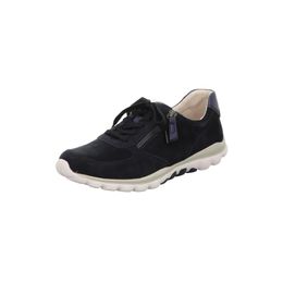 Gabor Comfort Schn&uuml;rschuh bequem in dunkelblau | Gr.: 38,5