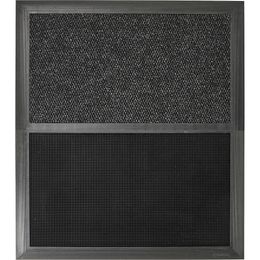NOTRAX Desinfizierende Eingangsmatte Sani-Master™, HxLxB 19 x 1050 x 914 mm, anthrazit / schwarz