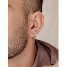 Hey Happiness Earring 'Basic Hoop' male Gold size One Size